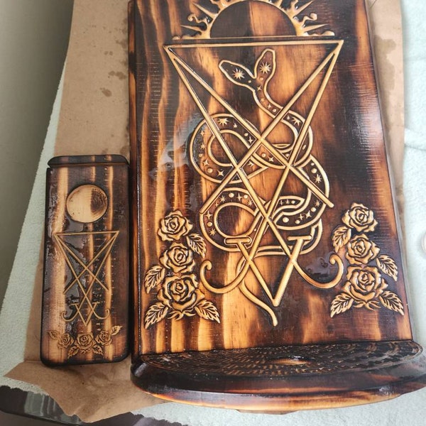 Seal of Archangel Gabriel Wall Altar for Sacred Space and Offerings ...