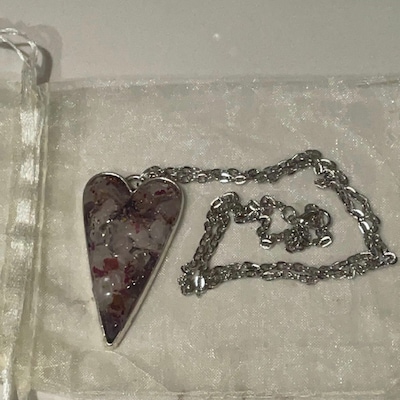 Large Heart Love Amulet Romance, Crystals, Gems, Love, Rose Quarts ...