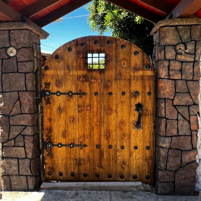 Large Rustic Distressed Hasp for Padlock - Etsy