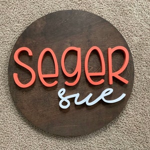 24 Wooden Name Sign Baby Name Sign Nursery name sign | Etsy