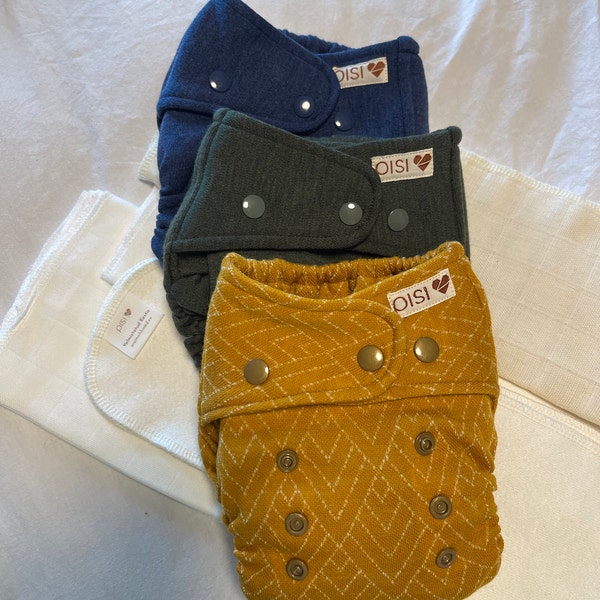 Revolutionary Diaper Insert With Leg and Back Elastics: Keep Your Wool ...