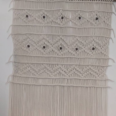 Macrame PATTERN Written PDF and Knot Guide Diy Macrame - Etsy