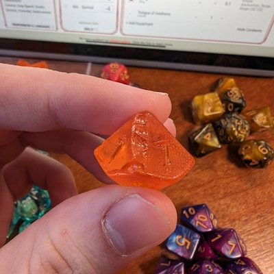 Pineapple Candy Dice, Kohakutou Gummies, Dungeons and Dragons, Roll for ...