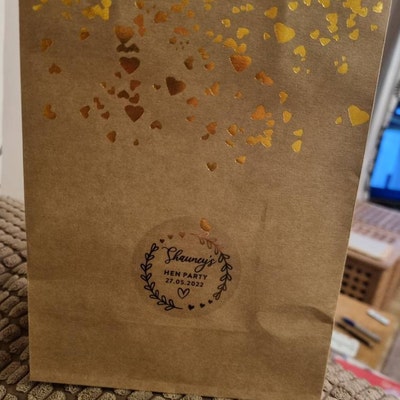 Hen Do Stickers Personalised Hen Party Stickers Foiled Event - Etsy