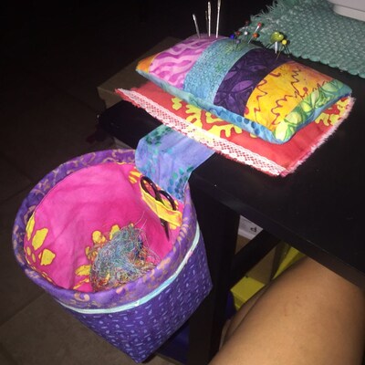 Sew in Style Thread Catcher PDF Pattern and Supply Kit Combo Sewing ...