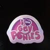 MLP My Little Pony G4 Mane 6 MINI Phone Charms (1.5”) - Etsy