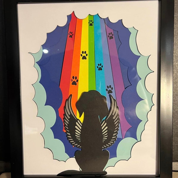 3D Sunset Shadow Box SVG, Sunset at the Ocean Layered Paper Art, Beach ...