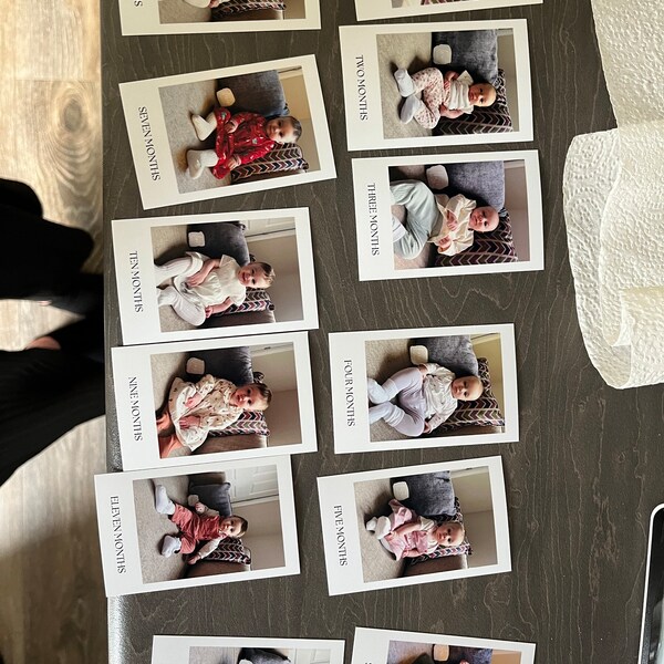 Photo Place Card With Ribbon, Wedding Table Place Name Card, Seating ...