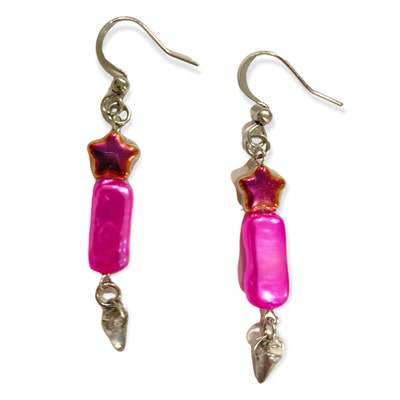 40pcs Czech Pressed Glass Star Beads 8mm Crystal Santander - Etsy