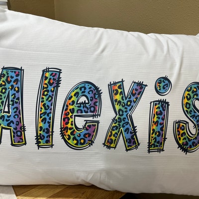 Rainbow Leopard Alphabet, Doodle Letters Leopard Cheetah Print ...