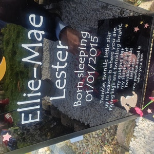 Football Headstone Temporary Headstone Grave Marker Memorial Plaque ...