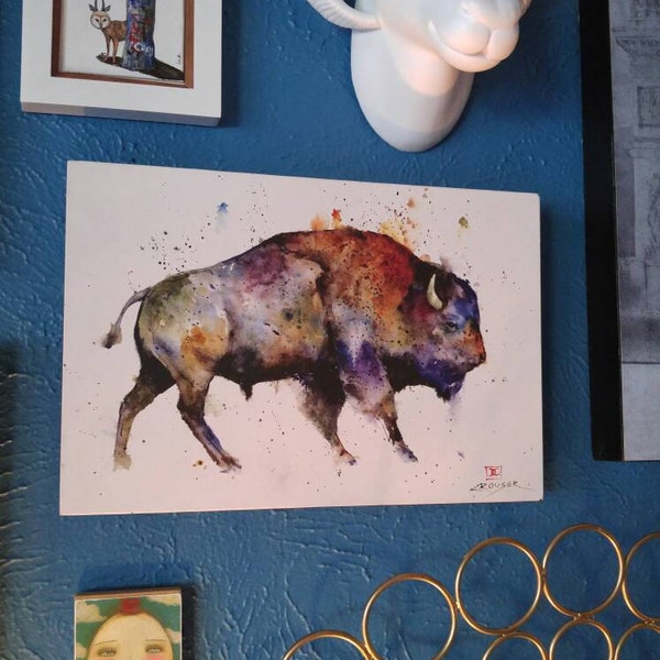 Goat Art Print, Goat in a Truck Farmhouse Decor, Framed Art Print ...