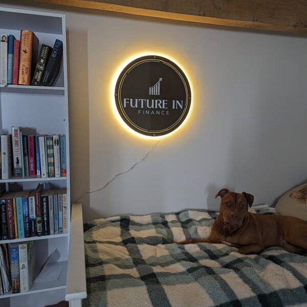 Custom 3D Acrylic Salon Sign | LED Neon Business Logo Sign | Hair ...