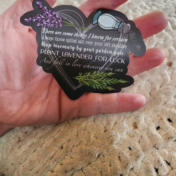 Practical Magic Quote Sticker | Magic Sticker | Practical Magic | Water ...