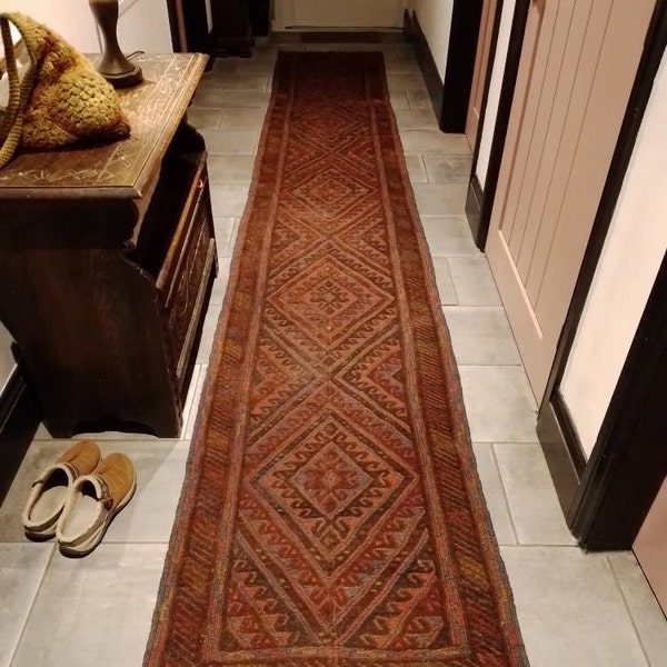 9x12 Ft Large Antique Rug Afghan Handmade Large Area Elephant Foot Rug ...