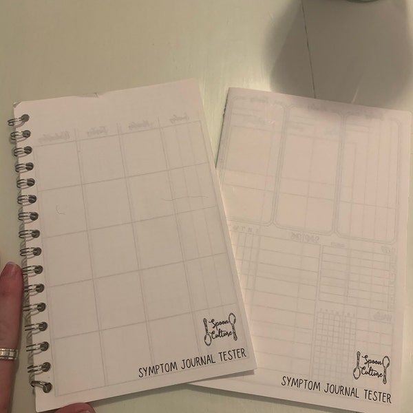Symptom Journal Tester - Etsy