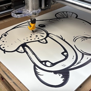 Drag Knife for CNC Router/spindle - 1/4" Stem - Gvcustomdesigns - Etsy