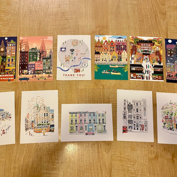 Handmade Romantic London Map / London Print / Cute London Watercolour ...