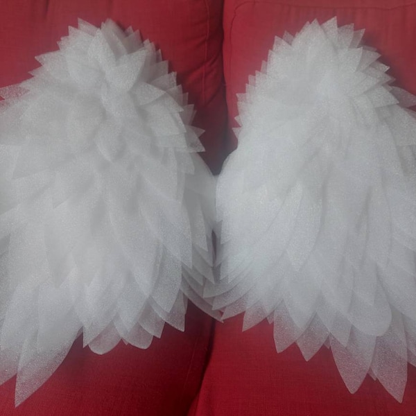 Large Red Angel Wings Tutorial, Pattern - Digital PDF for Anime Cosplay ...