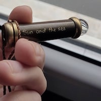 Mini Teleidoscope, Small Brass Teleidoscope, Gold Color Teleidosocpe ...