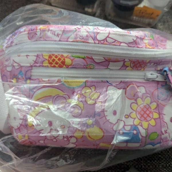 Sloth Themed Fanny Pack / Belt Bag With 3 Zippered Pockets. Great Gift ...
