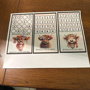 Ladybug Scratch or Roll - Etsy