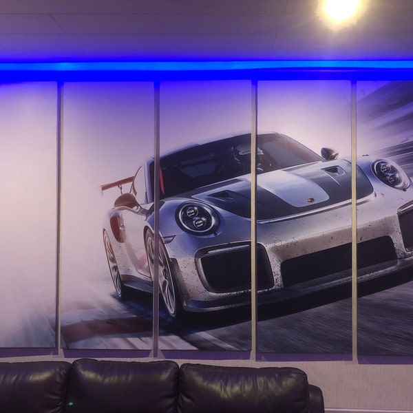 Porsche Poster Porsche Room Decor Porsche Wall Art Automotive Art ...