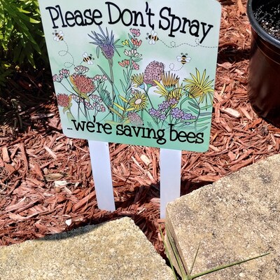 Native Plants Garden Art Metal Sign, Bringing Nature Home Decor ...