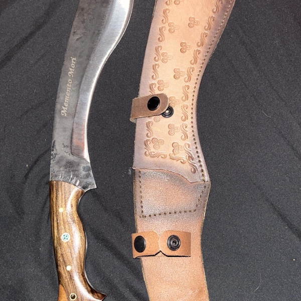 Custom Handcrafted Kukri Machete 5160 Hand Forged Spring Steel With ...