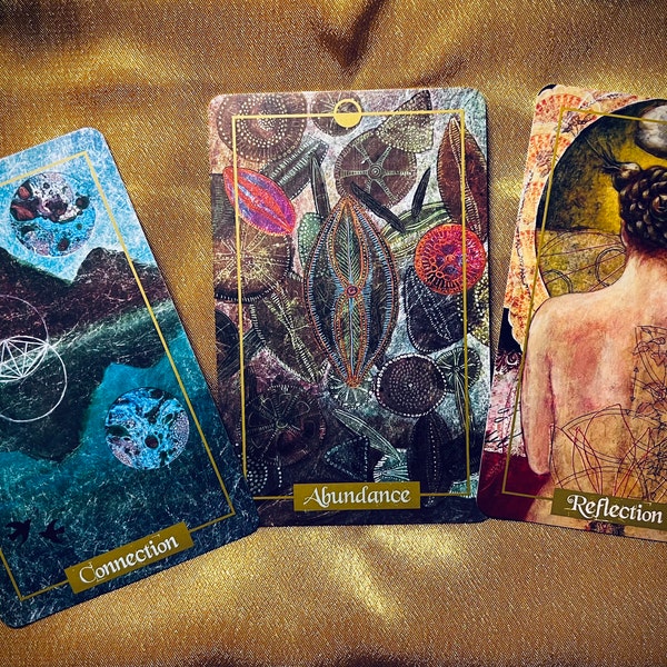 Illuminated Earth Oracle Card Deck, Oracle Deck, Oracle Cards, Tarot ...