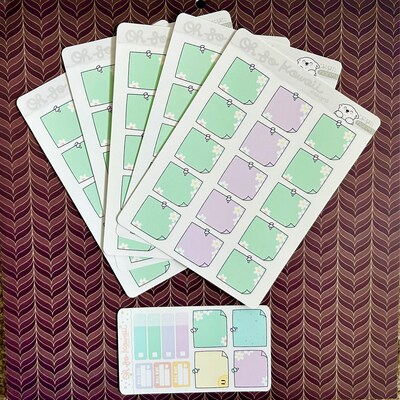 Kawaii Work Schedule Planner Stickers Work Schedule Sticker Work Script ...