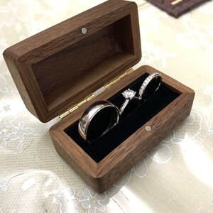 Handmade Solid Walnut Sliding Lid Box - Etsy