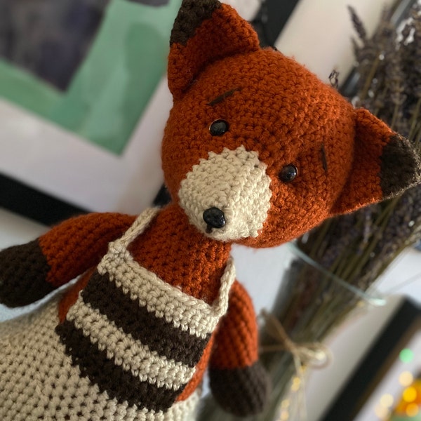 PDF Fox Alex Amigurumi Pattern - Etsy