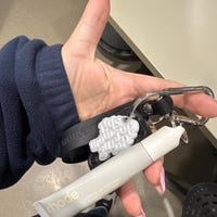 Glossier Brand Keychain Cap (key Ring Included) - Chapstick and Lip ...