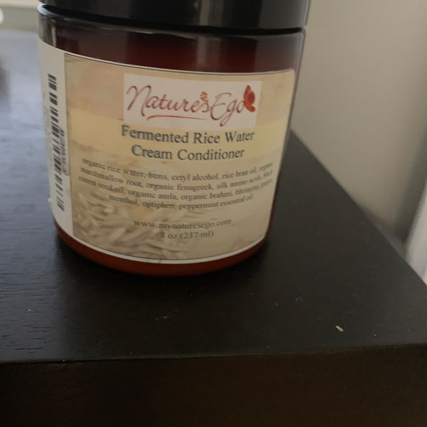 Fermented Rice Water Cream Conditioner (black Cumin Seed, Ayurvedic ...
