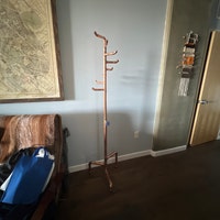 Black Pipe Coat Rack Industrial Style Free Standing Metal - Etsy Canada