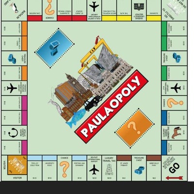 Custom Board Game Print, Personalized Board Game Wall Art, Custompoly ...