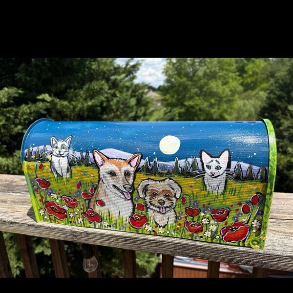 Opossum Sign With Turtle and Moth - Etsy