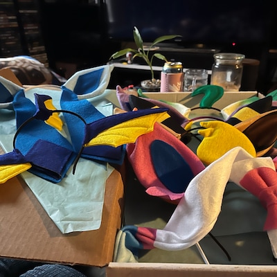 Eeveelution Ear Cosplay Choose From 9 Eeveelution Ears Eevee Flareon ...