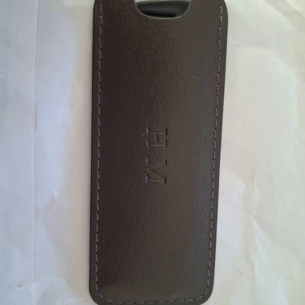 Handmade Personalised Leather Beard & Hair Comb Sheath - Anniversary ...