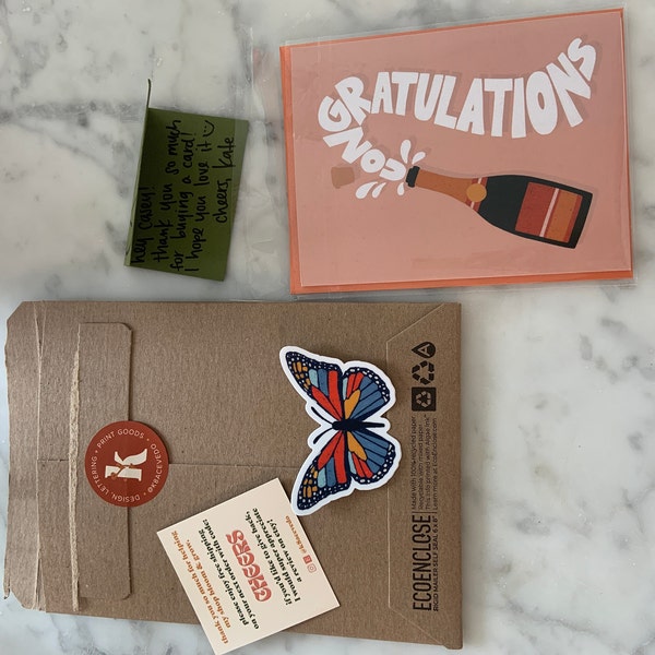 Pop the Champagne Congratulations Greeting Card - Etsy