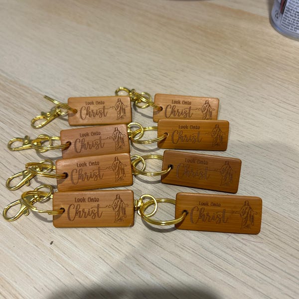 Look Unto Christ, 2025 LDS Youth Theme, Keychain, Zipper Pull, Young ...