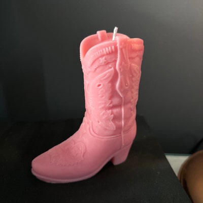 Handmade Cowboy Boots Candle Western Home Decoration Unique Gift Idea ...