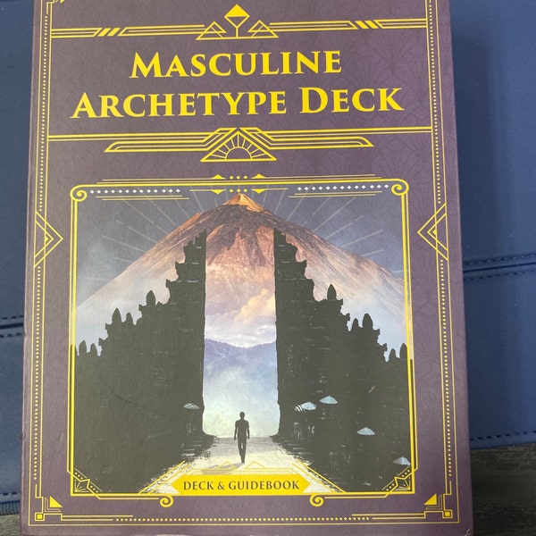 MASCULINE ARCHETYPE DECK : Empowering Positive Masculinity Oracle Deck ...
