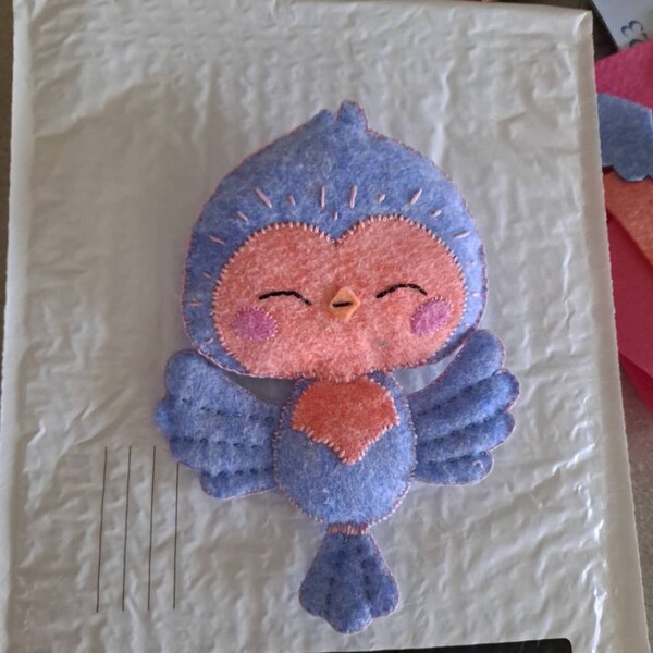 Cute Easter Bird Pattern PDF Easter Pattern Bird Easy Pattern Bird Pdfsewing Pattern Easter ...