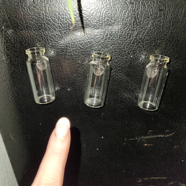 Set of Three Magnetic Glass Jars~ Propagation Station - Etsy