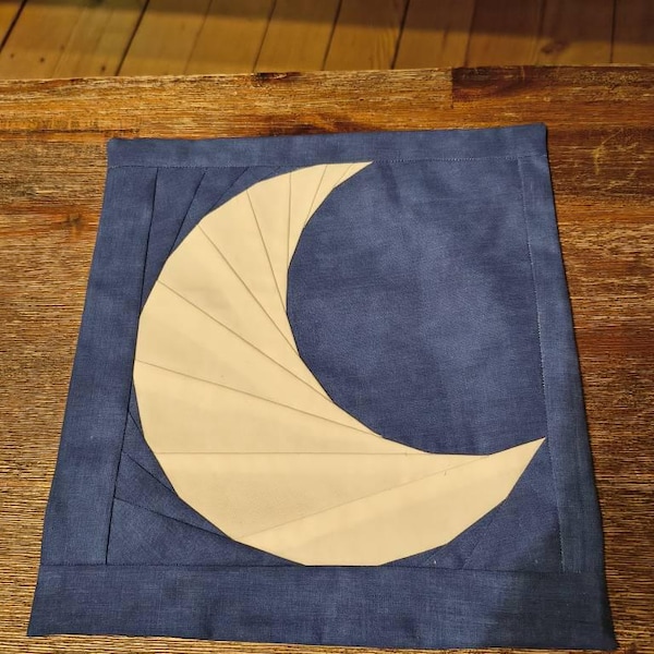 Moon in 5 Sizes, 5" 6" 7" 8" 10" Crescent Moon. Easy Single Unit FPP ...