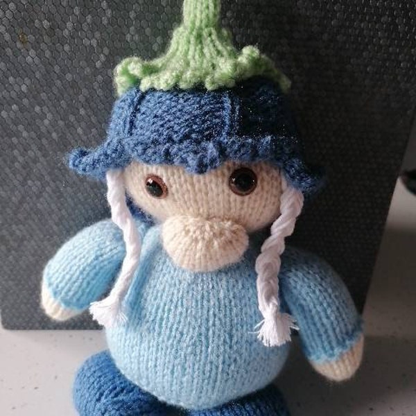 Flower Power Gonk Gnomes Knitting Pattern - Etsy