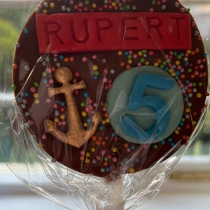 Personalised Easter Milk Chocolate Slabs set of 3 Belgian Chocolate ...