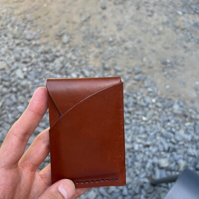 Minimalist Slim Wallet Template , DIY EDC Leather Wallet PDF Pattern - Etsy